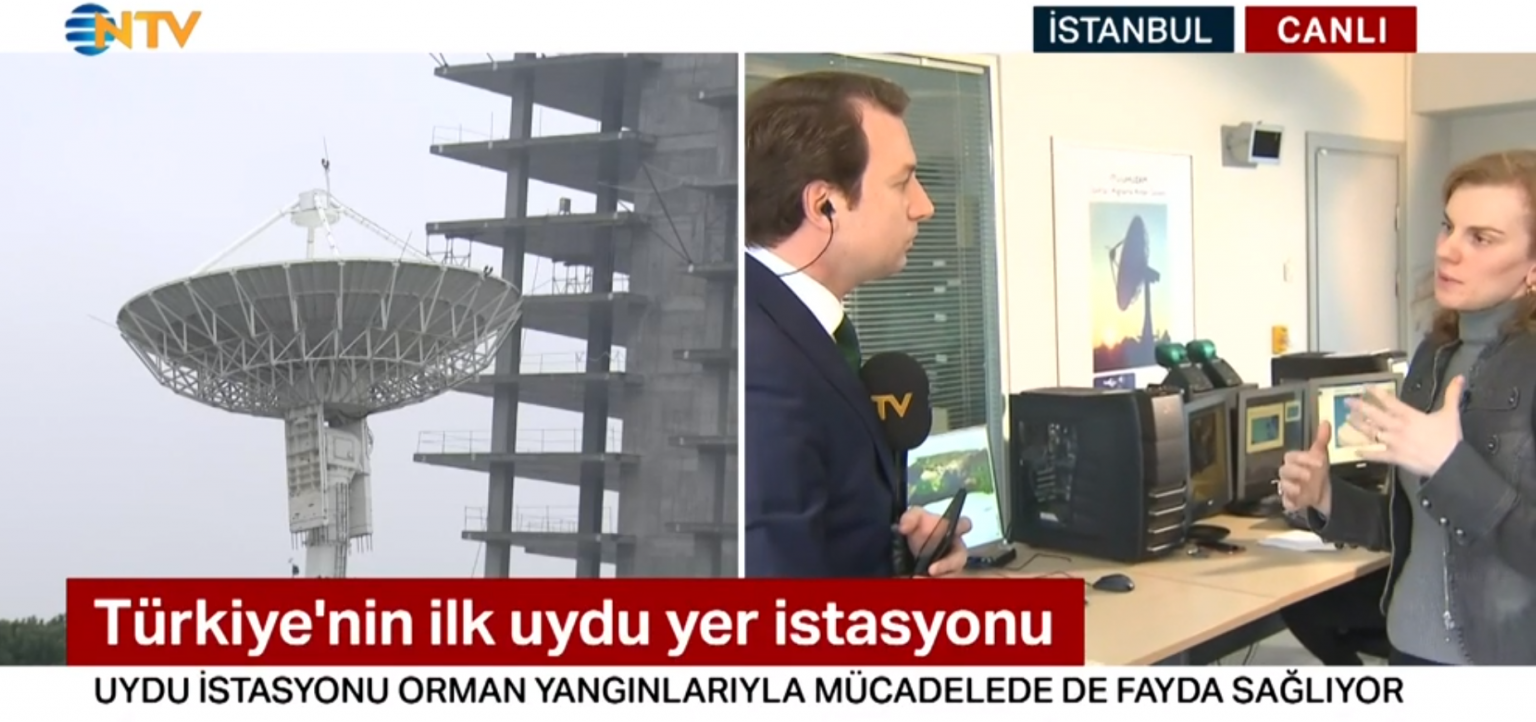 Turkey's First Satellite Ground Station Opens its Doors to NTV - 02.20. ...